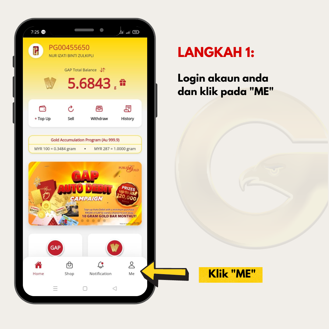 Public Gold Dealer | Mohd Faizal bin Mohd Moktor