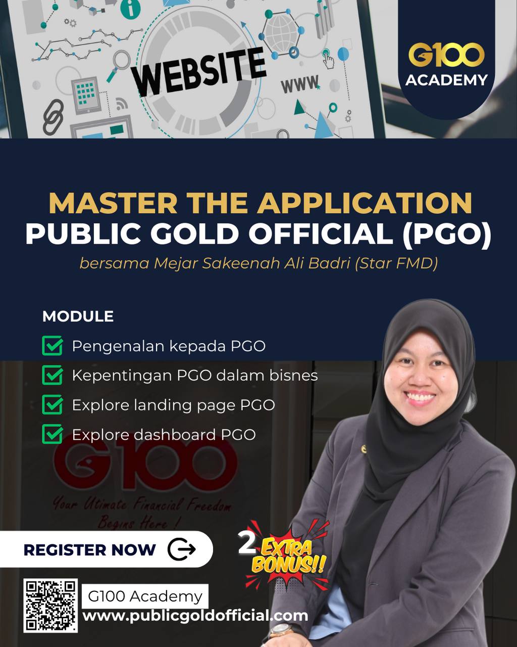 Aktiviti Bulanan G100 Network | Siti Najwa binti Muhamad Fadhil